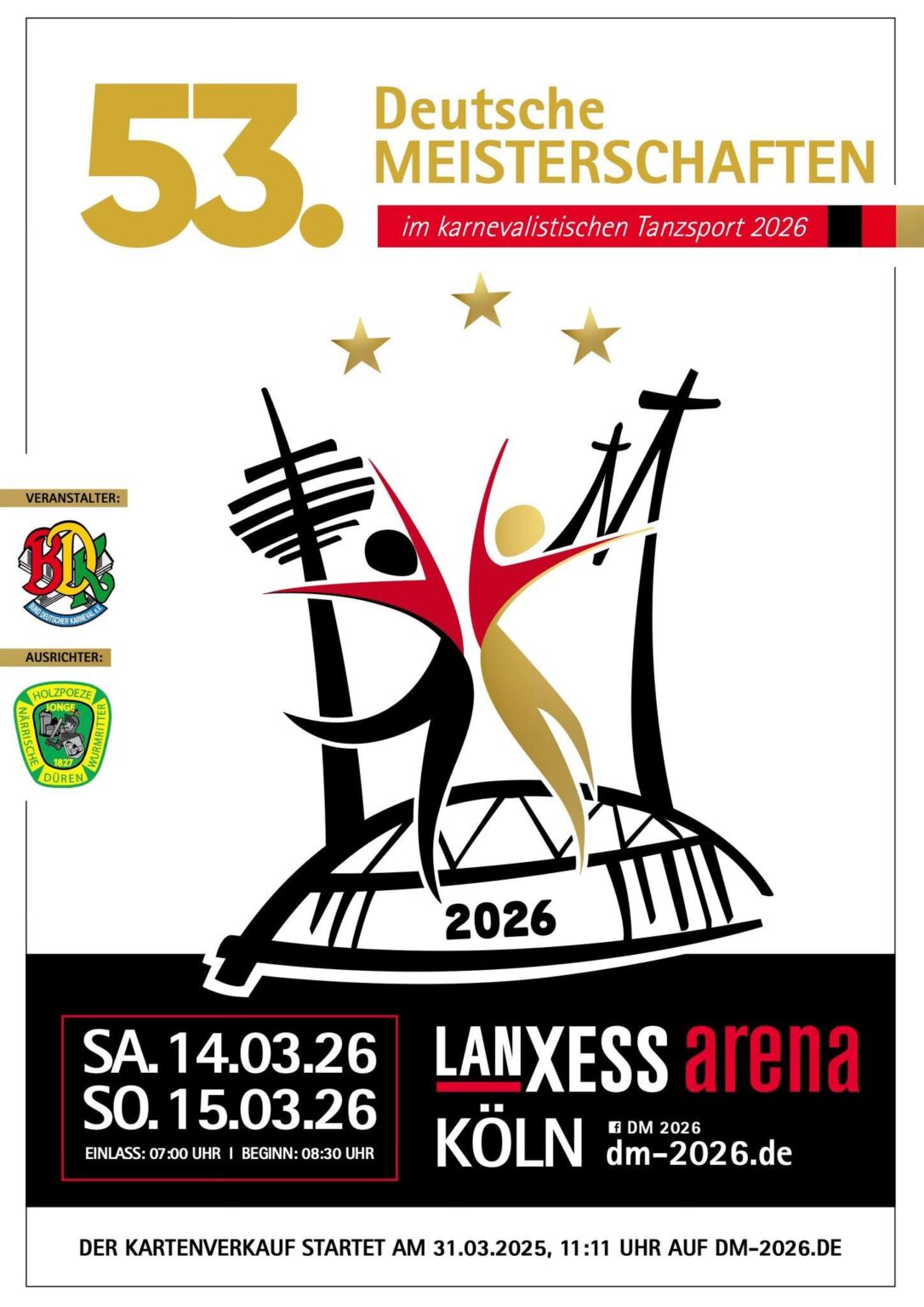Deutschen Meisterschaften 2026! - Bund Deutscher Karneval